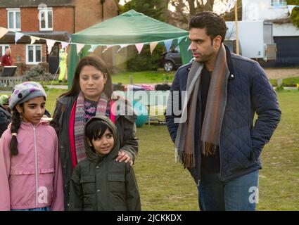 Raj Bajaj in Midsomer Murders The Scarecrow Murders Stock Photo - Alamy