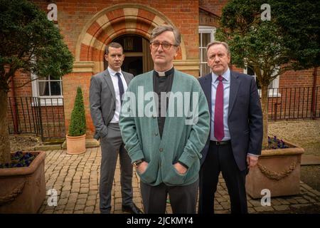Simon Shepherd in Midsomer Murders, 'The Scarecrow Murders Stock Photo ...