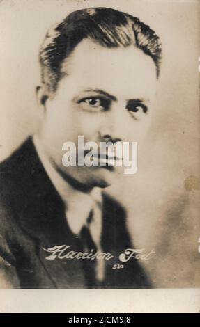 Portrait of Harrison Ford - Silent Hollywood era Stock Photo - Alamy