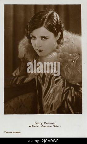 Portrait of Marie Prevost - Silent Hollywood era Stock Photo - Alamy