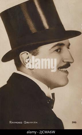 Portrait of Raymond Griffith - Silent Hollywood era Stock Photo - Alamy