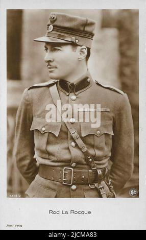 Portrait of Rod La Rocque in Resurrection (1927) - Silent Hollywood era ...