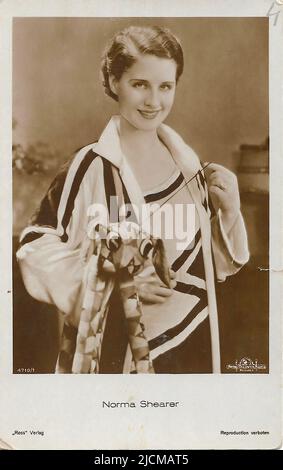 Portrait of Norma Shearer 003 - Hollywood silent movie actress Stock ...