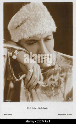 Portrait of Rod La Rocque in Resurrection (1927) - Silent Hollywood era ...