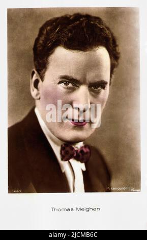 Portrait of Thomas Meighan - Silent Hollywood era Stock Photo - Alamy