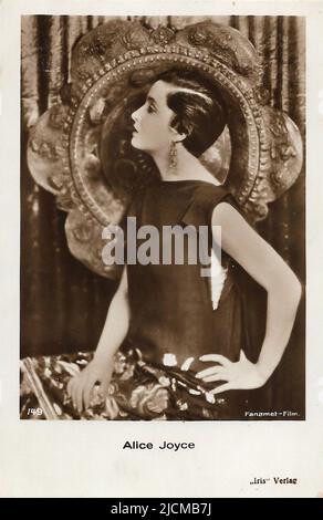 Portrait of Alice Joyce - Silent Hollywood era Stock Photo - Alamy