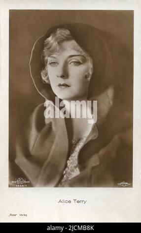 Portrait of Alice Terry - Silent Hollywood era Stock Photo - Alamy