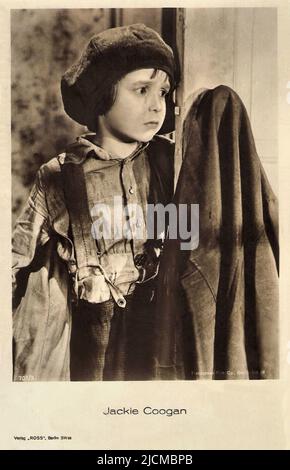 Portrait of Jackie Coogan in Daddy (1923) - Silent Hollywood era Stock ...