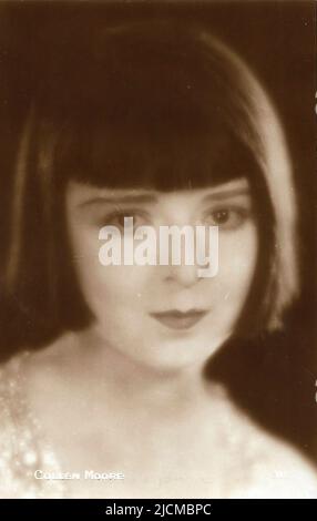 Portrait of Colleen Moore 003 - Hollywood silent movie actress Stock ...