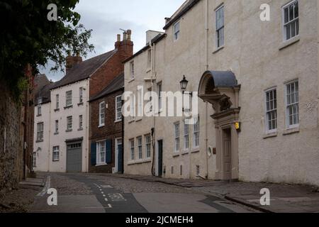 The South Bailey, historic Durham, England UK Stock Photo - Alamy