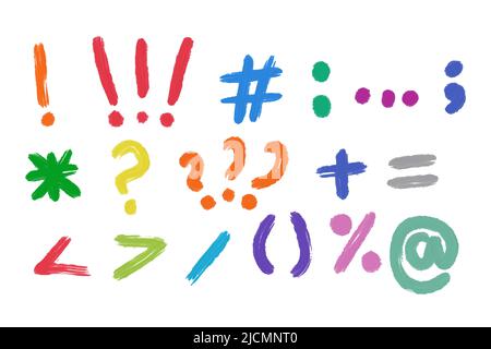 Right, Wrong, Exclamation mark color. Vector set of flat round check mark, X mark icons ...