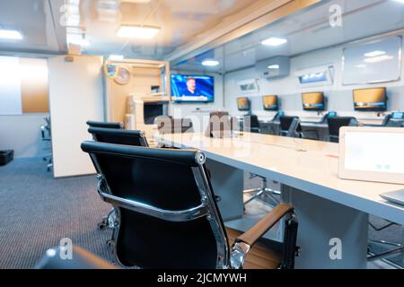 Autonomous mobile emergency control room. Emergency control room ...