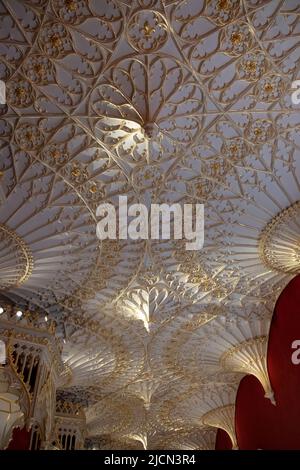 Amazing Strawberry hill Gothic style house,London,UK Stock Photo - Alamy