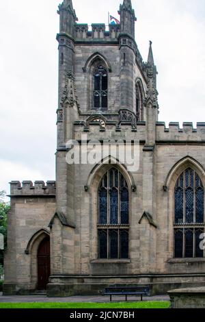 The Minster Church of St Peter ad Vincula (aka Stoke Minster) in Stoke ...