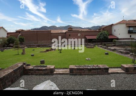 Cuzco, in the Peruvian Andes, was the capital of the Inca Empire and is ...