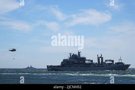 FGS Berlin (A1411), a Berlin-class replenishment vessel operated by the ...