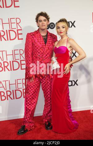 MIAMI, FL - JUNE 14: Casey Thomas Brown and Chloe Fineman attend the ...