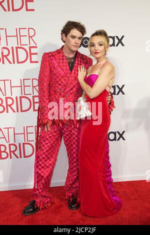 MIAMI, FL - JUNE 14: Casey Thomas Brown and Chloe Fineman attend the ...