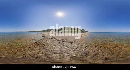 360° view of Arı Burnu Cemetery - Alamy