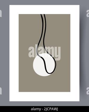 Printable modern minimalistic artworks Stock Vector Image & Art - Alamy