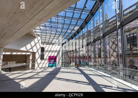 Interior of the modern extension to the German Historical Museum ...