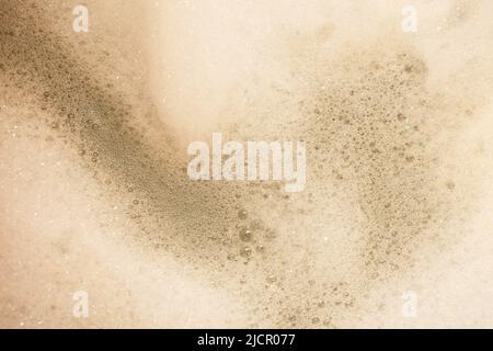 Abstract background white soapy foam texture. Shampoo foam with bubbles ...