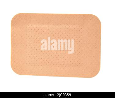 Medical big elastic plaster isolated on the white background Stock ...