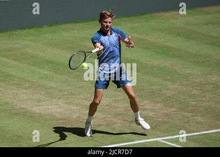 Halle, Germany. 15th June, 2022. Tennis: ATP Tour singles, men, 1st ...