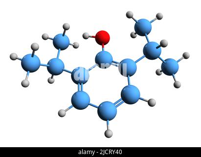 Propofol drug molecule Stock Photo - Alamy