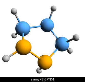 3D image of 5-Phosphoribosylformylglycinamidine skeletal formula ...