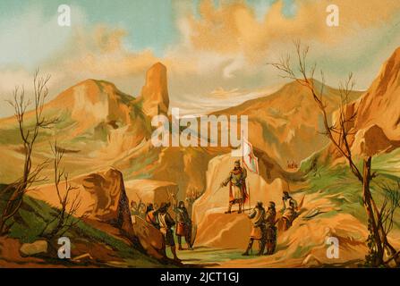 History of Spain. Battle of Covadonga, 722. It was the first victory ...