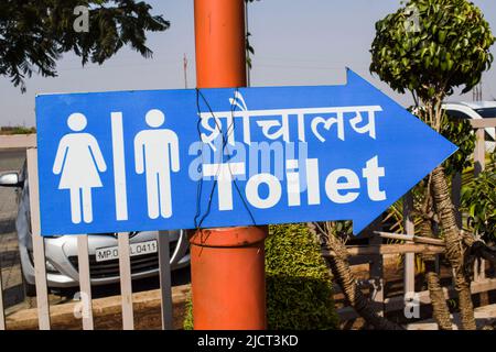 Public toilet sign written in chinese Stock Photo - Alamy