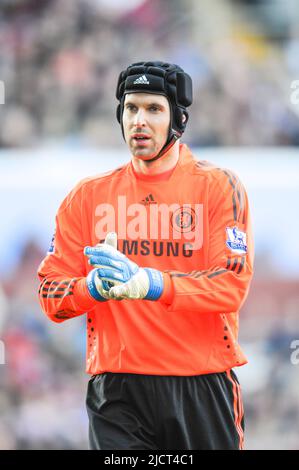 Chelsea Goalkeeper Petr Cech 2009 Stock Photo - Alamy