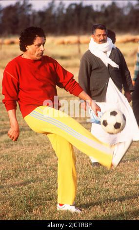 The Libyan dictator Muammar al QADDAFI would have been 80 years old on ...