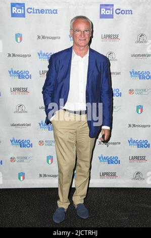 Claudio Ranieri attends the premiere of the movie Il viaggio degli Eroi ...