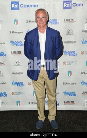 Claudio Ranieri attends the premiere of the movie Il viaggio degli Eroi ...