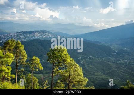 Landscape in the morning, Almora, Uttarakhand, India Stock Photo - Alamy