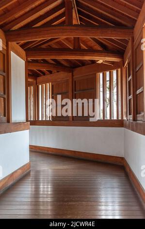 At one time the castle of Osaka was a symbol of might for all to see ...