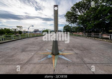 Monument on the Equator, Macapa, Amapa, Brazil, South America Stock ...