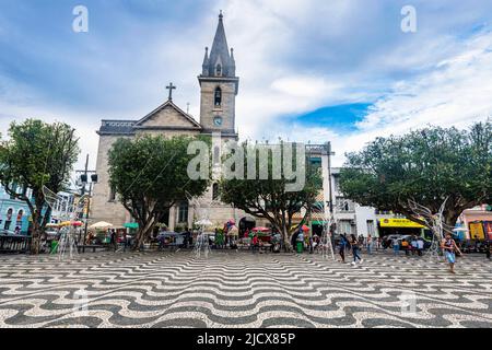 San Sebastian square, Manaus, Amazonas state, Brazil Stock Photo - Alamy