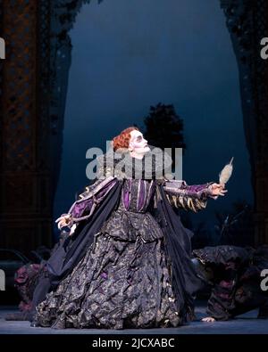 English National Ballet The Sleeping Beauty Milton Keynes Theatre Stock Photo - Alamy