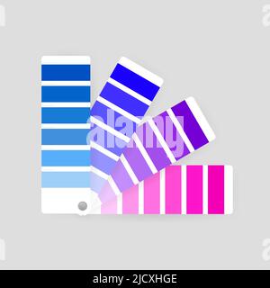 Color palette guide on transparent background Stock Vector Image & Art ...