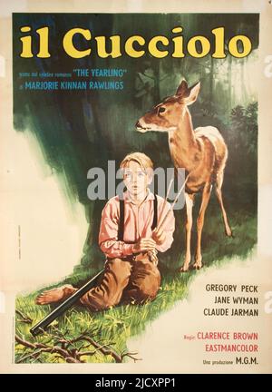 THE YEARLING -1946 POSTER Stock Photo - Alamy