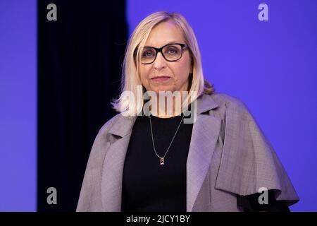 LVMH Mathilde Delhoume attends an LVMH event at the Vivatech technology ...