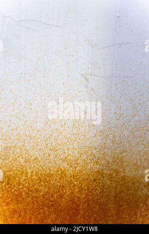 abstract rust splatter, thin cracks on white background. gradient ...