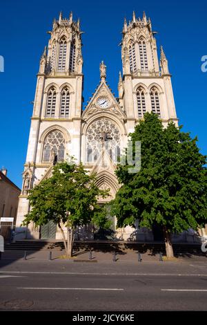 Jesus Cross in the porch of the neo-Gothic parish church of St. Michael ...