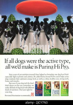 Vintage 2 December 1991 "Time" magazine advert, USA Stock Photo - Alamy