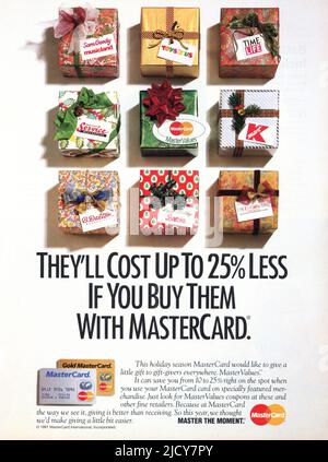 Vintage 2 December 1991 "Time" magazine advert, USA Stock Photo - Alamy