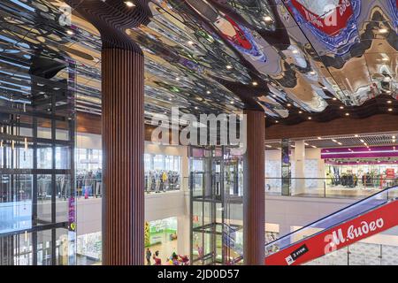 Photos of the mall and its wooden ceilings Stock Photo - Alamy
