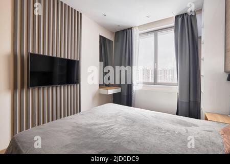 Fragments of a one-room apartment for long-term rent Stock Photo - Alamy